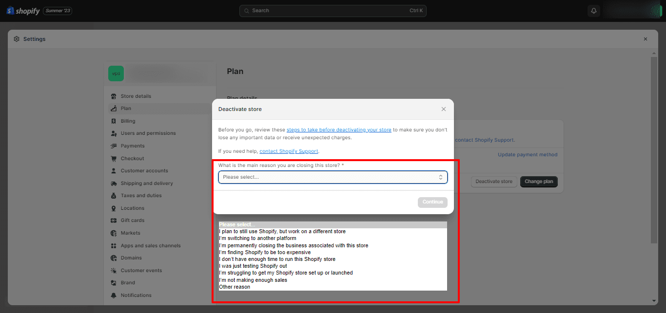 How to Delete Shopify Account Permanently | Ecom Panda