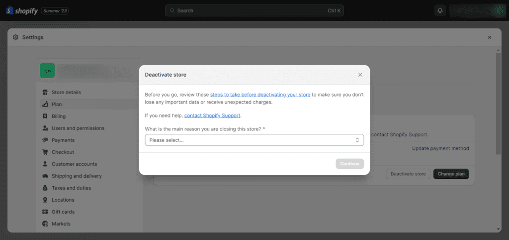 How to Delete Shopify Account Permanently | Ecom Panda