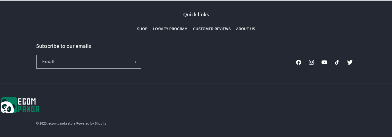 How to Put Icon Images In Footer Shopify | Ecom Panda